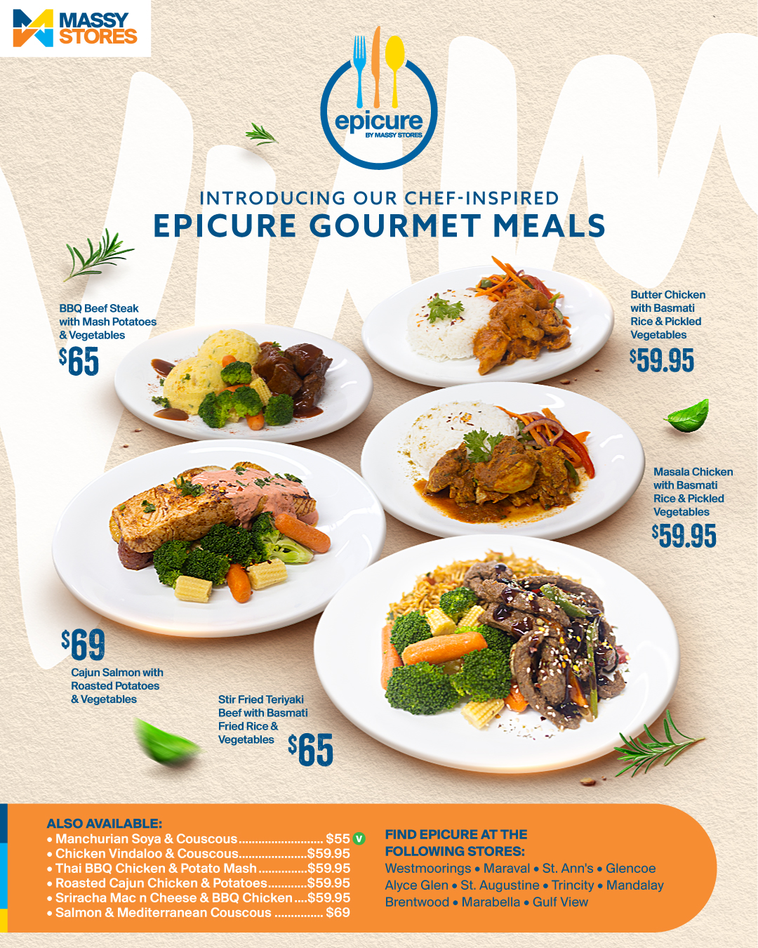 EPICURE MEALS - Massy Stores