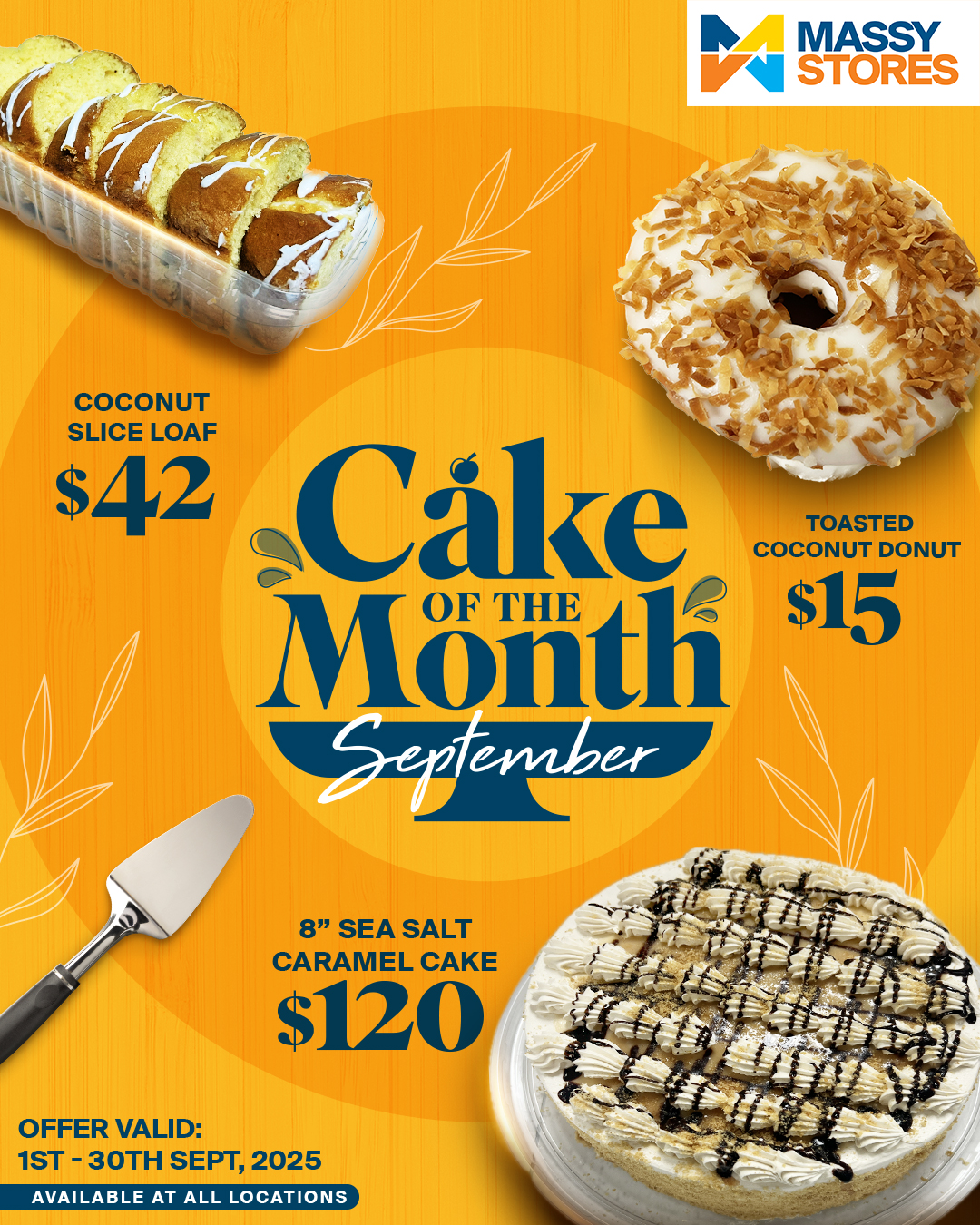 Cake of the month - Massy Stores