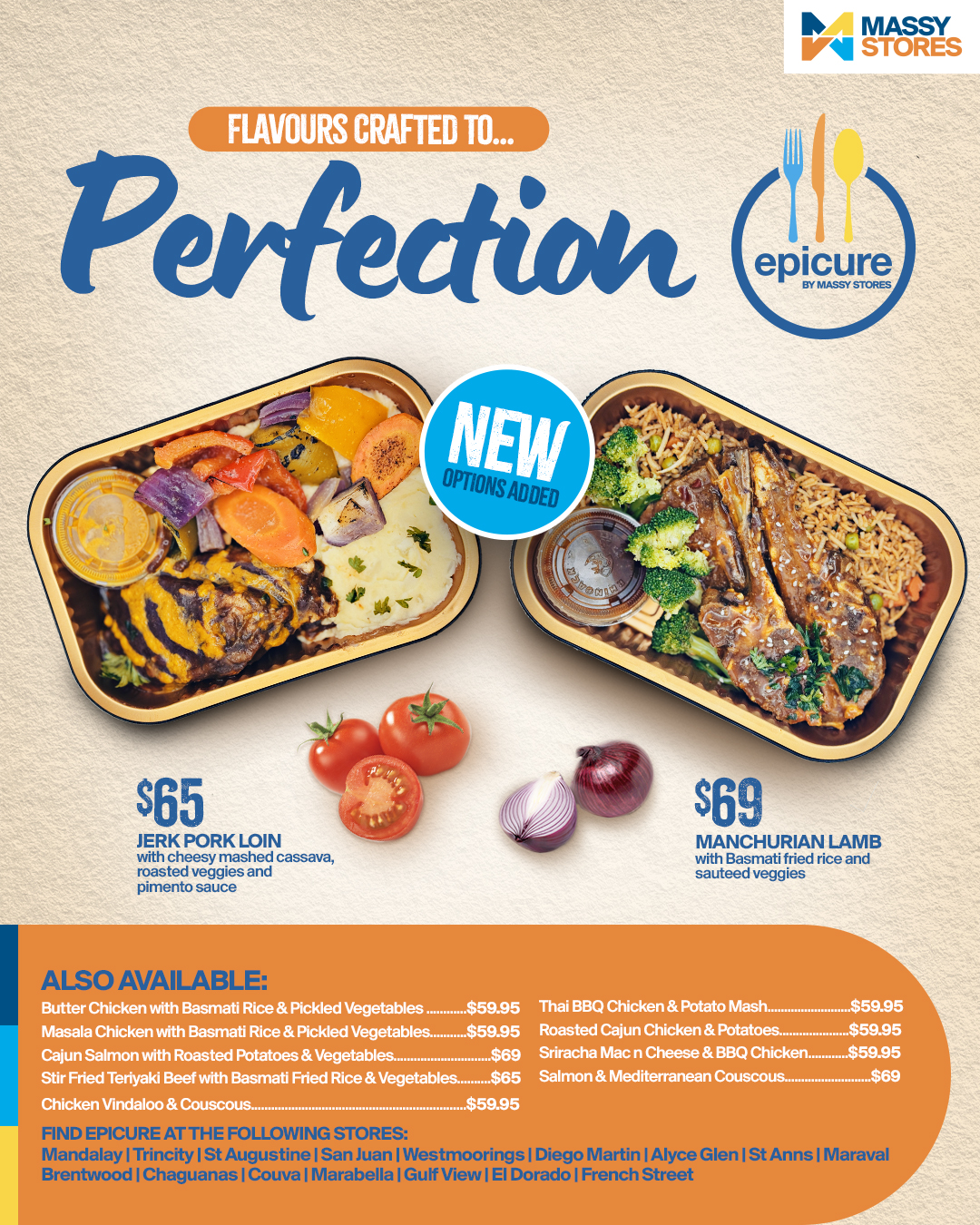 New Epicure Meals - Massy Stores